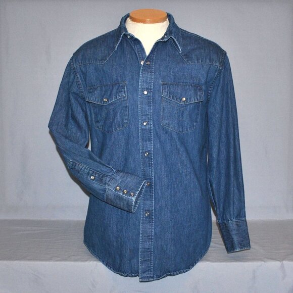 Big Mac | Shirts | Vintage Big Mac Shirt Mens Size Medium Denim Pearl ...